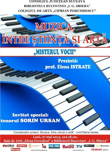 „Misterul vocii” – prof. Elena Istrate | Suceava Evanghelica