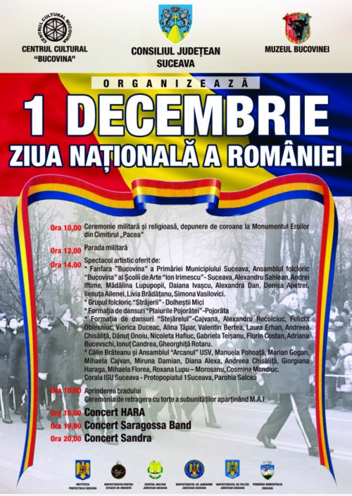 Evenimente pe 1 Decembrie 2015 la Suceava | Suceava Evanghelica