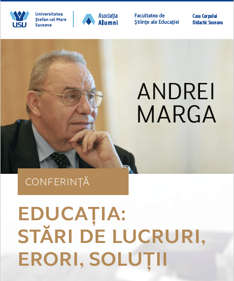 Andrei Marga a conferențiat la Suceava pe tema educației | Suceava ...